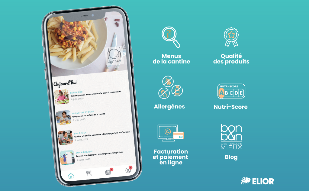 App’Table : l'appli de la cantine qui vous facilite la vie ! | bon-et ...